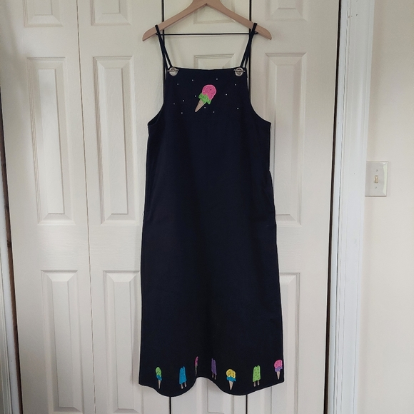 Quacker Factory | Dresses | Nwt Quacker Factory Ice Cream Cone Black ...